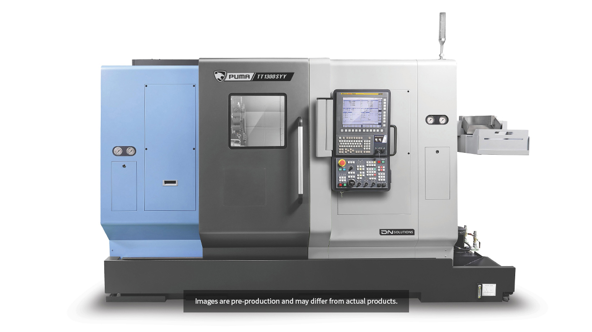 Dn Solutions PUMA TT2100SYY | Twin-Spindle Twin-Turret Y-Axis CNC ...