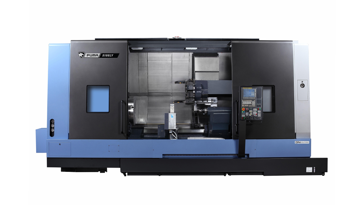 Dn Solutions PUMA 5100XLYB | CNC Heavy-Duty Y-Axis Horizontal Turning ...
