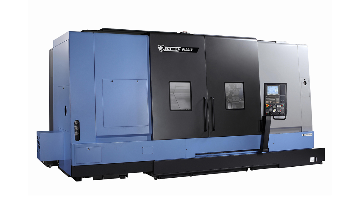 Dn Solutions PUMA 5100XLYB | CNC Heavy-Duty Y-Axis Horizontal Turning ...