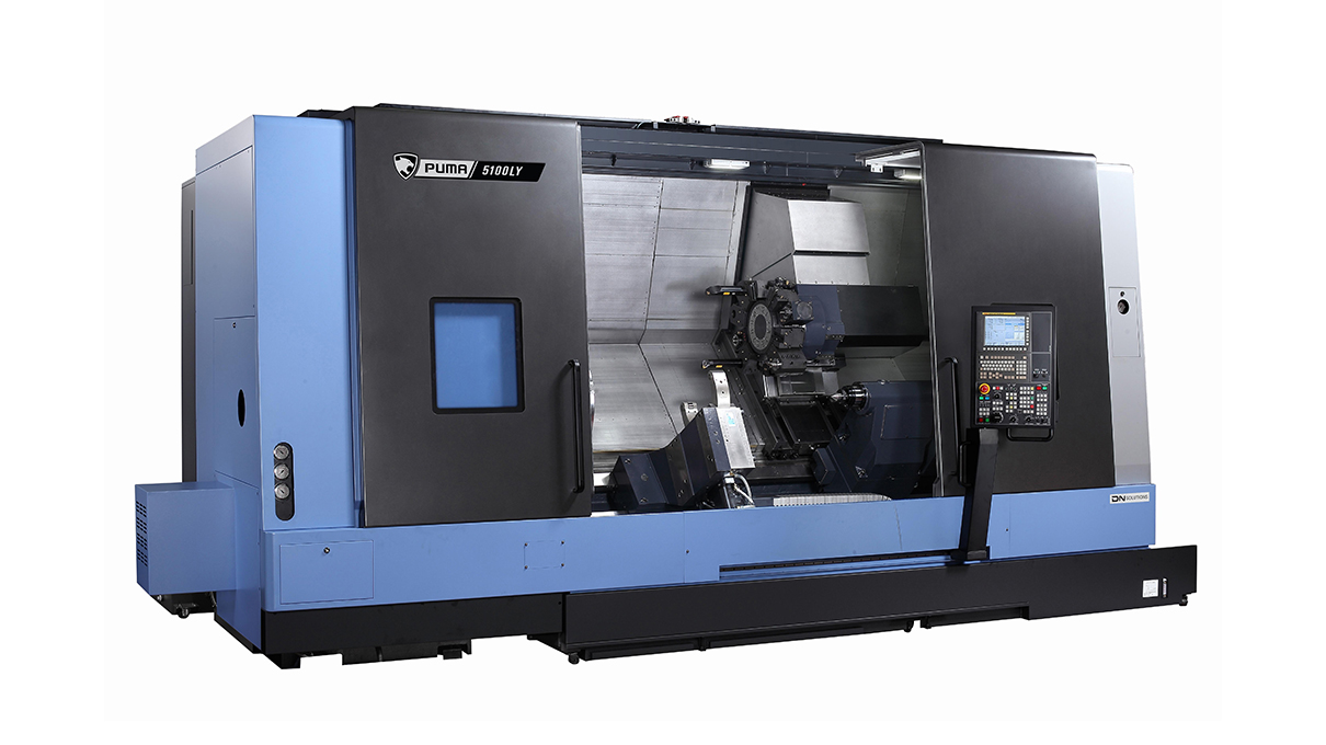 Dn Solutions PUMA 5100XLYA | CNC Horizontal Turning Center with Y-Axis ...