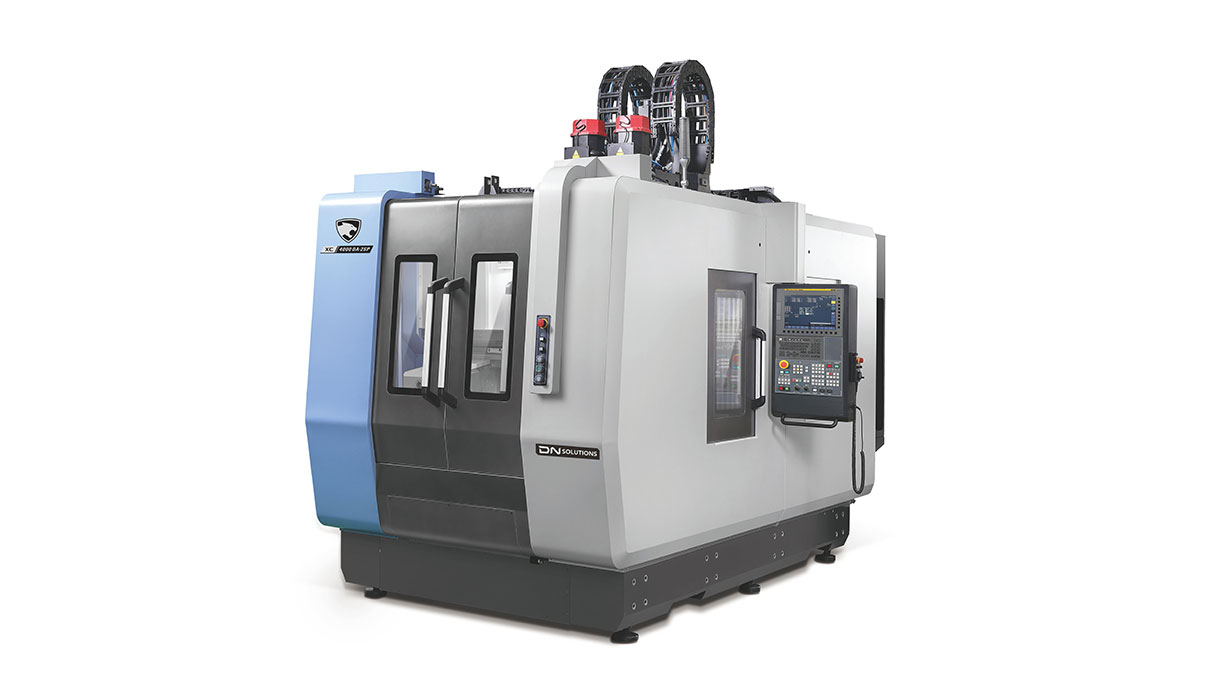 Dn Solutions XC 4000DA-2SP | Twin-Spindle Vertical Machining Center ...