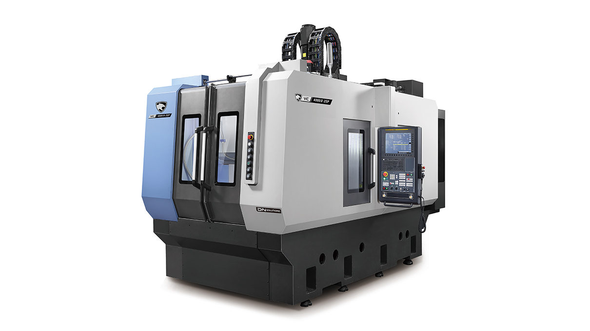 Dn Solutions VC 4000D-2SP | Twin-Spindle Twin-Pallet Vertical Machining ...