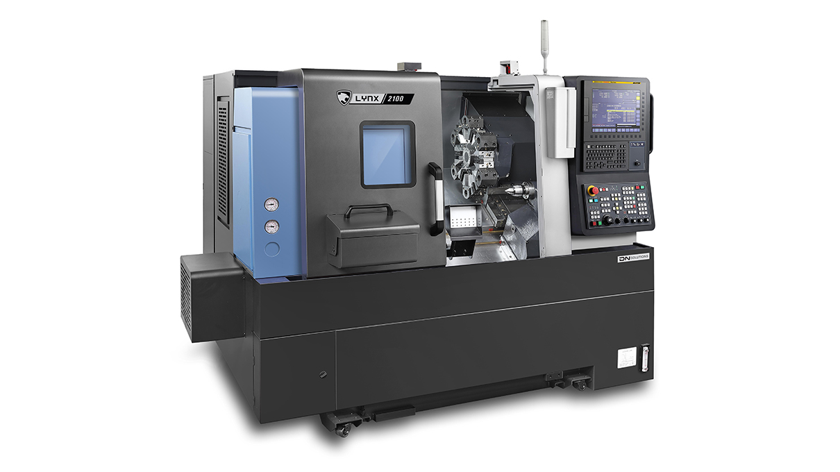 Dn Solutions Lynx 2100LA | 2-Axis Horizontal CNC Turning Center | Diagon